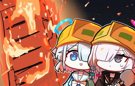 Arona And Plana Blue Archive Drawn By Yanggaengwang Danbooru