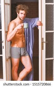 Sexy Macho Tousled Hair Coming Out Stock Photo Shutterstock
