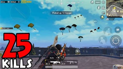 Kills Solo Vs Squad With Akm X Pubg Mobile Youtube