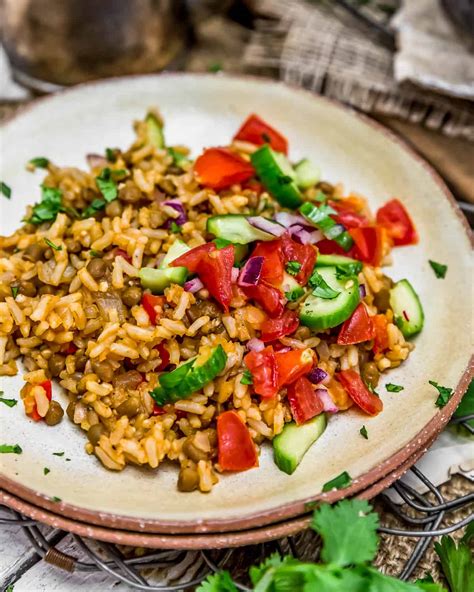 Middle Eastern Rice And Lentils Monkey And Me Kitchen Adventures