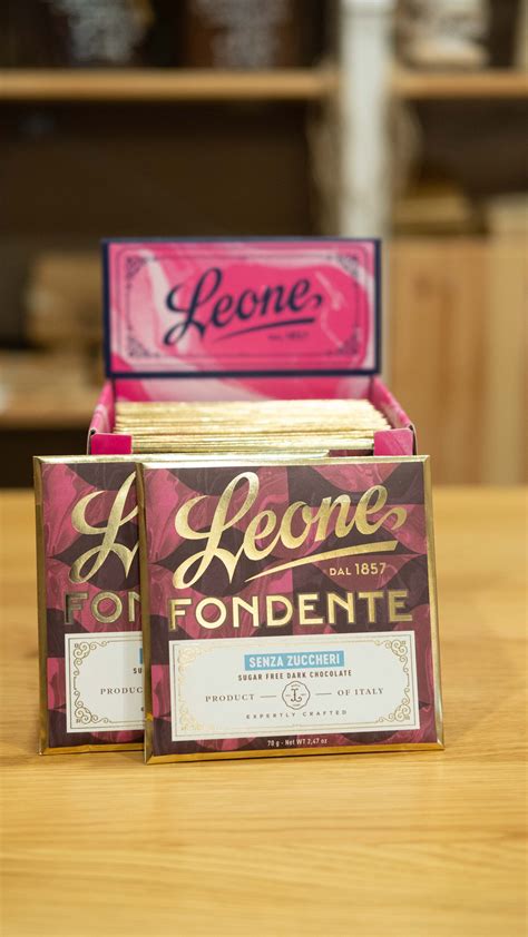 Cioccolato Fondente Leone Senza Zuccheri Aggiunti Antica Spesa