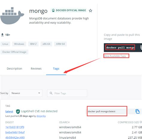 docker 安装 mongodb 自学教程