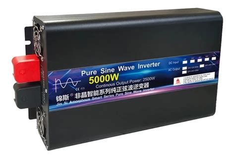 Inversor De Onda Senoidal Pura 5000w Certificado 12v Pra 220 Mercado