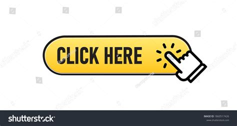 Click Here Button With Hand Clicking Icon D Royalty Free Stock