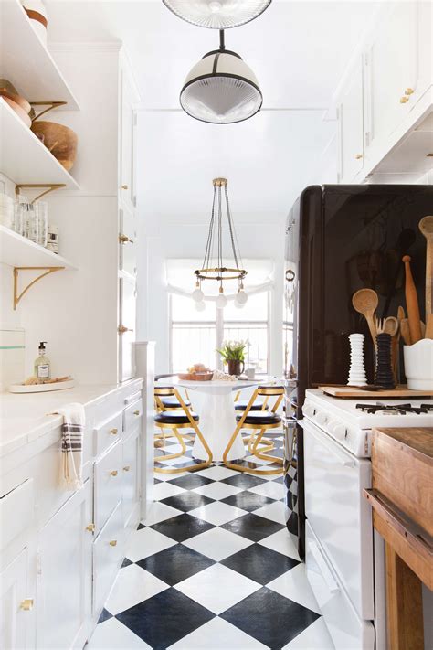 Checkerboard Tile Floor Kitchen Flooring Guide By Cinvex