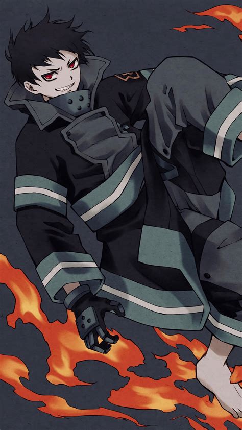 Fire Force Anime Enen No Shouboutai Shinra Kusakabe HD Phone