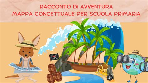 Racconto Di Avventura Mappa Concettuale Per Scuola Primaria