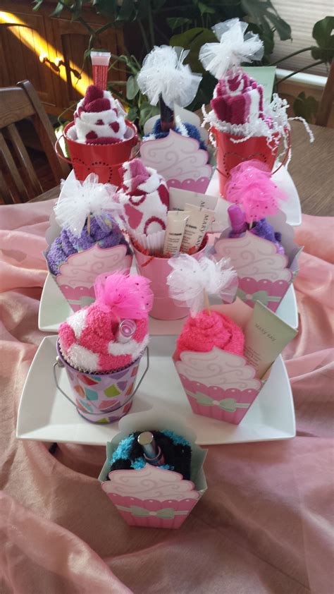 Sugar Free Cupcakes Fuzzy Socks With Various Mary Kay Products As