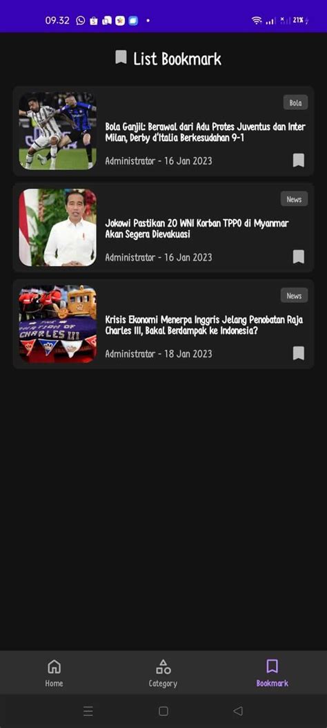 ebook membangun aplikasi dan website news app dengan laravel react js dan android menjadi