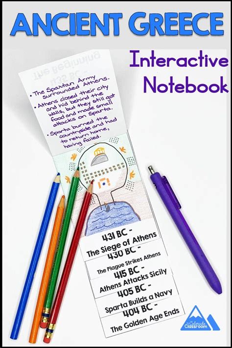 Ancient Greece Activities And Interactive Notebook Bundle Teaching