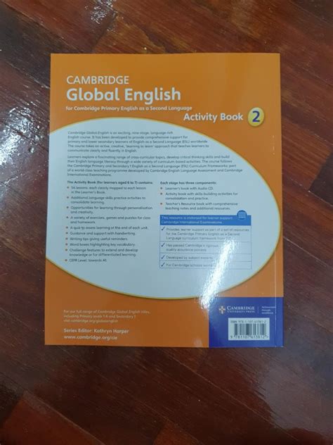 Cambridge Global English Activity Book 2 Hobbies Toys Books