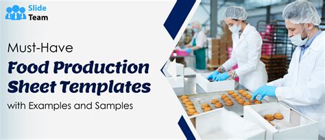 Food Service Production Sheet Template