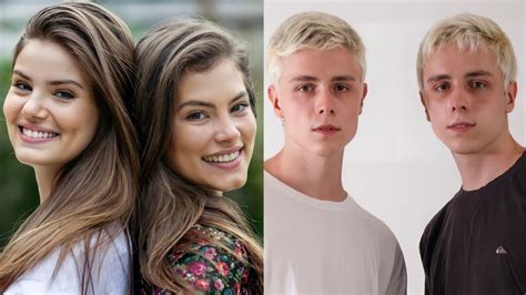18 FAMOSOS QUE TEM IRMÃOS GÊMEOS YouTube