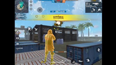 FREE FIRE AO VIVO NOVA SKIN SORTE ROYALE TREINAMENTO EMULADOR