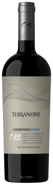 2021 TerraNoble CA2 Costa Carmenère Vivino US