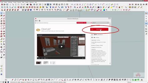 37 Sketchup Installer Une Extension Part 1 Par Warehouse YouTube