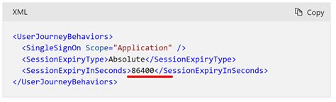 azure ad b2c custom policy saml token lifetime and session timeout microsoft qanda