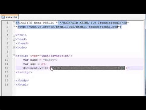 Beginner JavaScript Tutorial 5 Using Variables With Strings YouTube