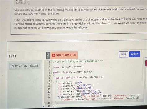 need help with unit 4 lesson 1 coding activity 2 r edhesivehelp