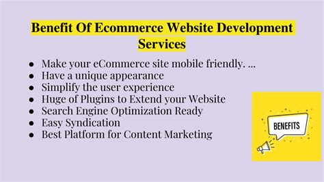 PPT Ecommerce Website Development Services PowerPoint Presentation