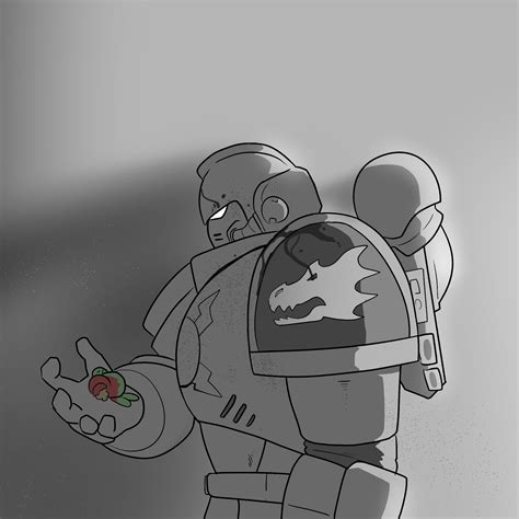 Adeptus Astartes Warhammer K Drawn By Mick Danbooru