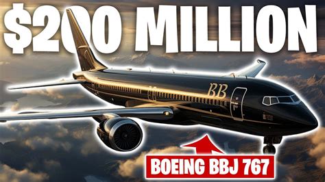 Million Boeing Bbj Private Jet Flying In Opulence Youtube