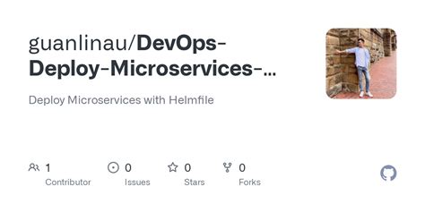 github guanlinau devops deploy microservices with helmfile deploy microservices with helmfile