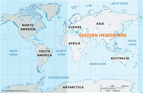 Hemisphere Description Types Facts Britannica
