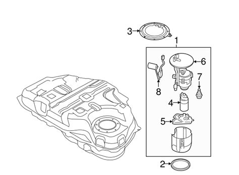 Mazda Fuel Pump Assembly Pear X Tascaparts