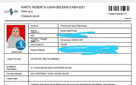 Kartu Ujian Cpns Pppk Sudah Bisa Dicetak Ada Ketentuan