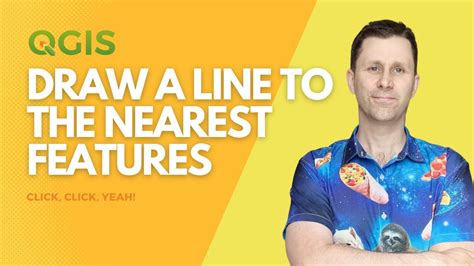 Find The Nearest Features And Draw A Line To Them In Qgis Youtube
