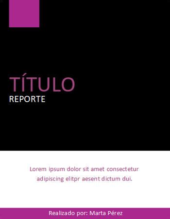 Portadas De Word Para Informes