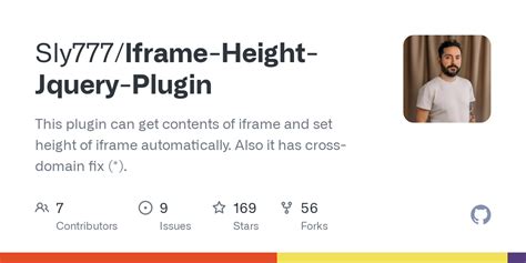 github sly777 iframe height jquery plugin this plugin can get contents of iframe and set