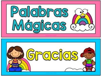 Palabras Magicas Para Imprimir