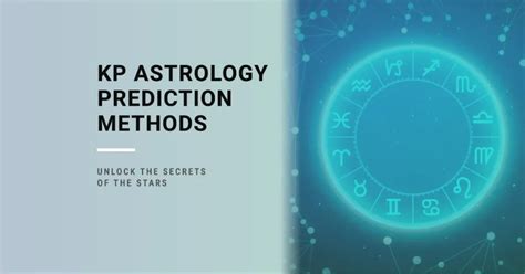 KP Astrology Prediction Methods Essential Techniques For Modern