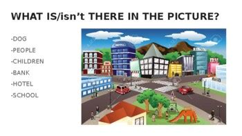 ESL Speaking Activity There Is Are Isn T Aren T By Gili Goldgamer