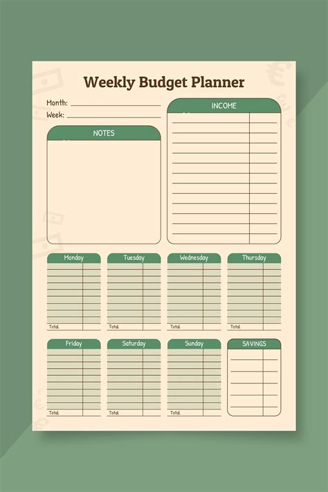 Home Budget Planner Personal Budget Planner Finance Planner Budget