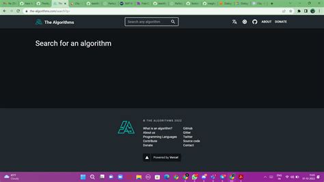 enhancing search bar and page · issue 6424 · thealgorithms python · github