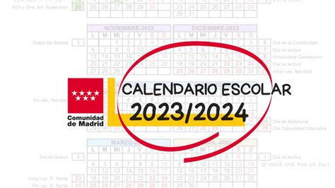 Este Es El Calendario Escolar En La Comunidad De Madrid Para El Curso