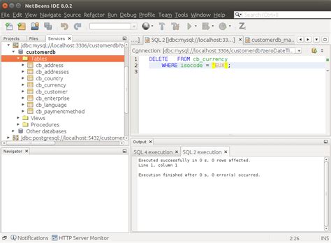 tutorial mariadb cb currency delete código xules