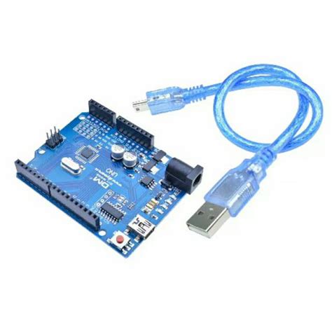 Jual Arduino UNO R3 ATmega328P CH340 Mini USB Board Microcontroller