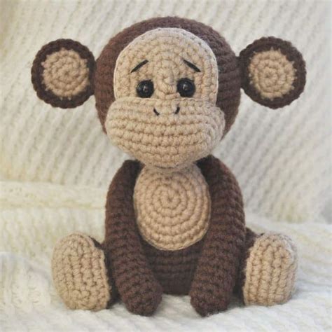 Free Crochet Pattern For Monkey Amigurumi
