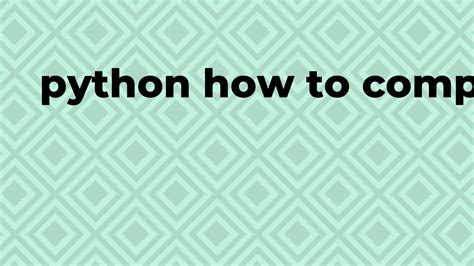 Solved Python How To Compress Model In PyTorch SourceTrail
