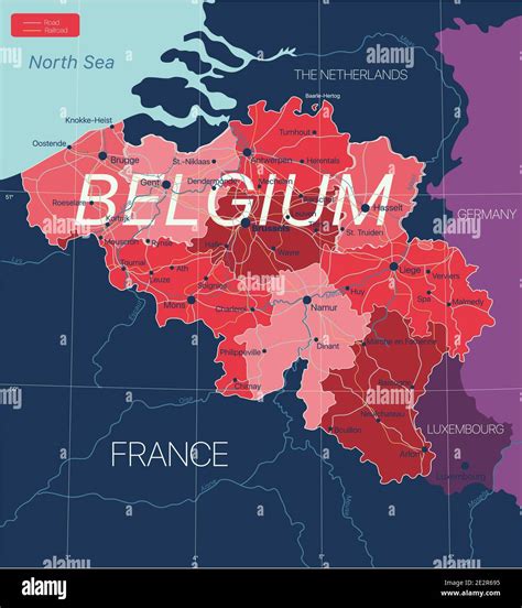 Décrypter 35 imagen carte de la belgique avec les villes fr