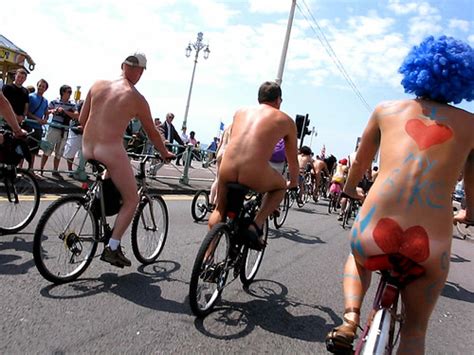 World Naked Bike Ride Brighton Hove 2010 Dailymotion Flickr