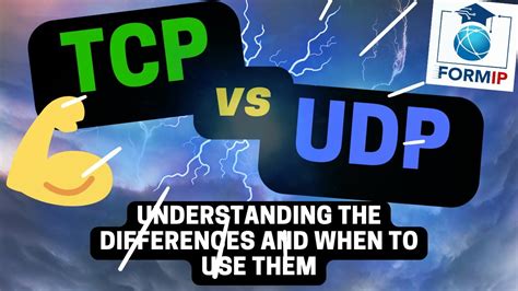 Tcp Vs Udp Understanding The Differences And When To Use Them Youtube
