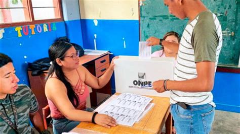 Cómo votar en las Elecciones congresales 2020 en Perú Cómo es la
