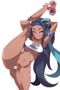 Nessa Showing Off Her Flexibility POKEMON Hentai Arena