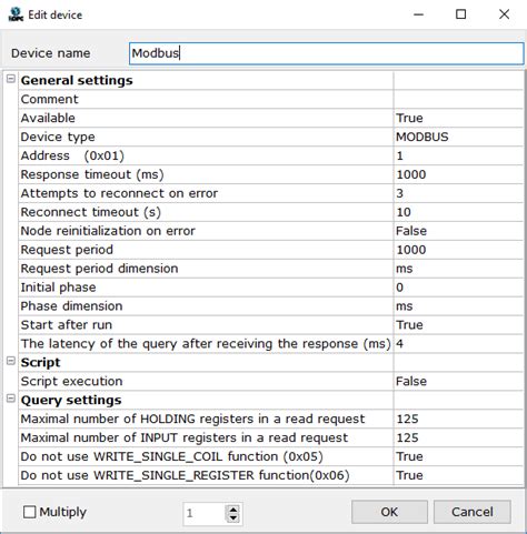 Modbus Universal Masteropc Server Quick Start Example Operation