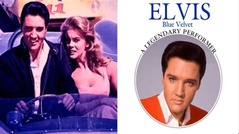 Elvis A Legendary Performer Blue Velvet DJ Ethan CD Elvis New DVD And